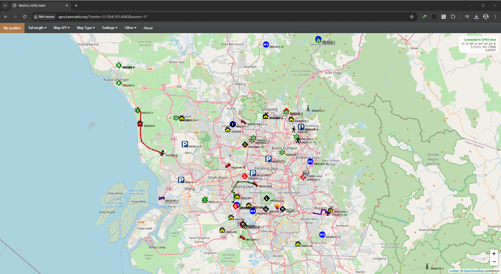 9M2PJU APRS Map: A Comprehensive Guide for Amateur Radio Operators - Hamradio.my