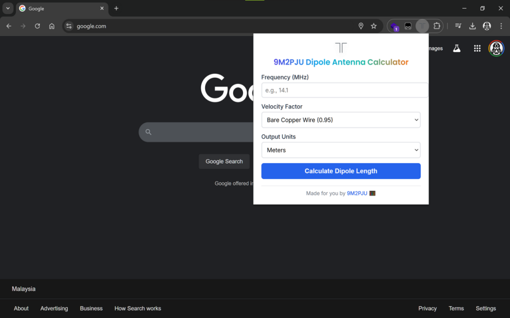 Introducing the 9M2PJU Dipole Antenna Calculator: Your Essential Tool for Amateur Radio ...