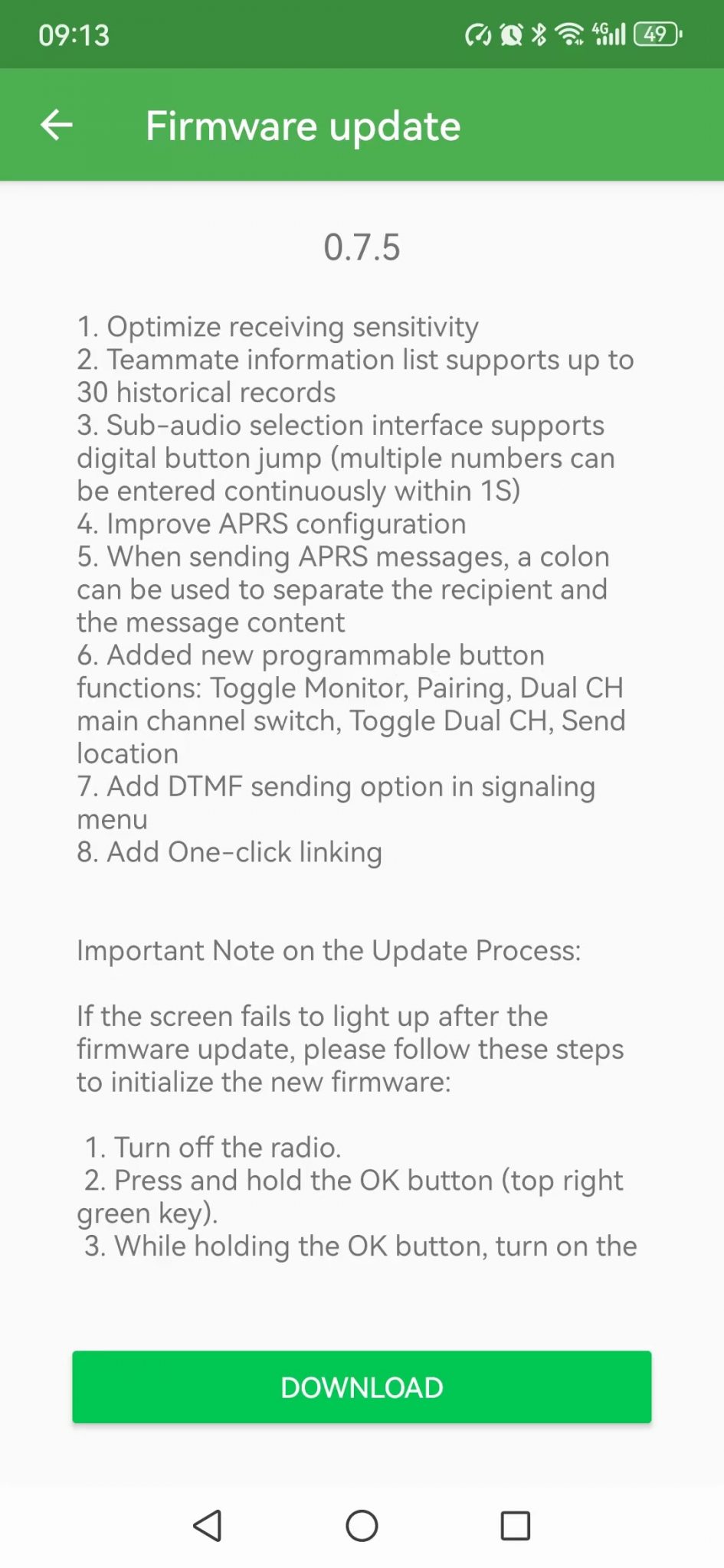 Exciting Update for VGC VR-N76 Users: KISS Mode Now Available! - Hamradio.my
