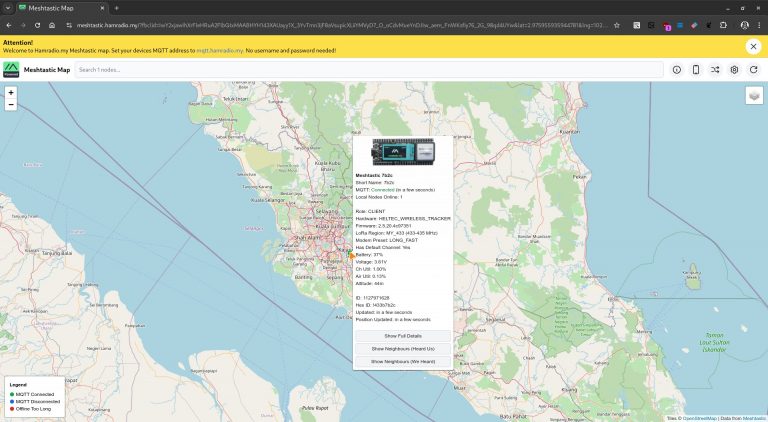 Hamradio.my Meshtastic Map – Live Tracking for Off-Grid Communications ...