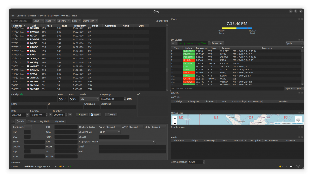QLog: A Comprehensive Amateur Radio Logging Application for the Modern Ham - Hamradio.my