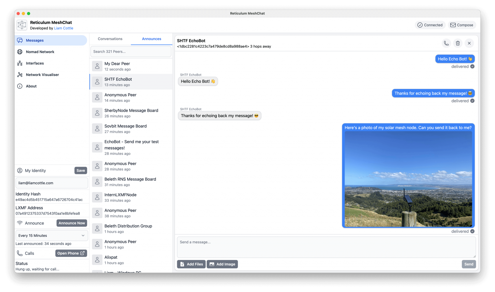 Exploring Reticulum MeshChat: A Decentralized, Resilient Communication ...