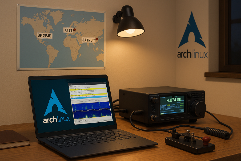 Exploring Amateur Radio Software on Arch Linux – Hamradio.my